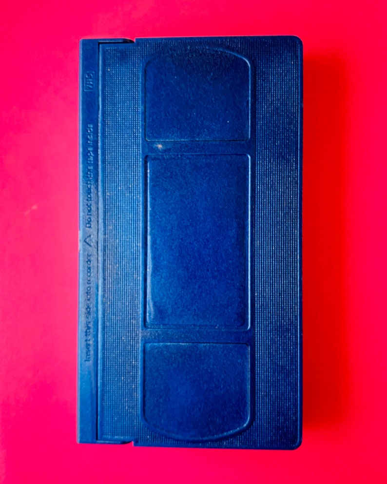Retro VHS Art Print 2 unframed Print of Painted VHS Tape in Various ...