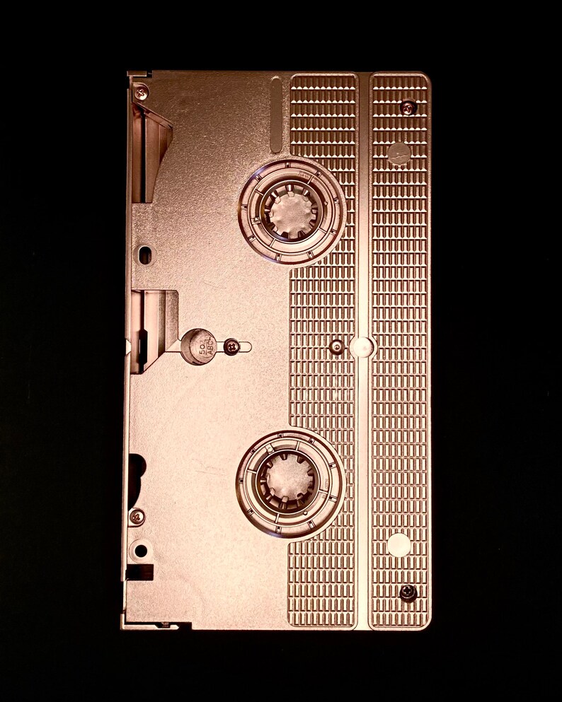 Retro VHS Art Print 2 unframed Print of Painted VHS Tape in Various ...