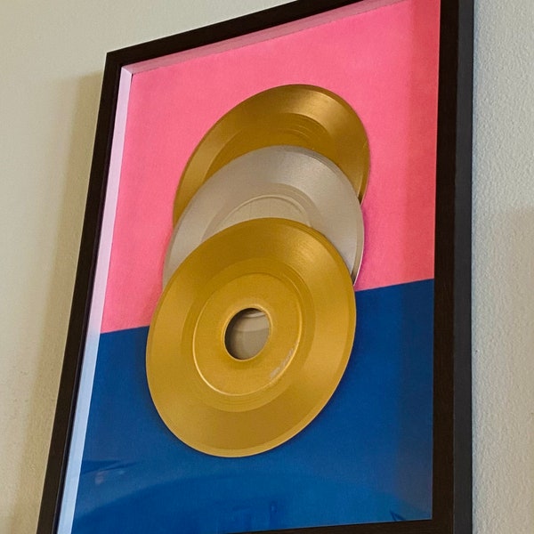 Gold Records Framed - Etsy