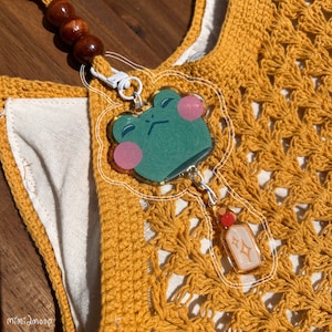 Wind Chime Acrylic Keychains - Etsy