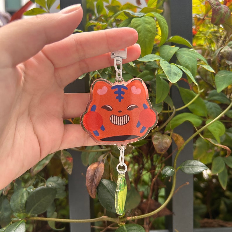 Wind Chime Acrylic Keychains - Etsy