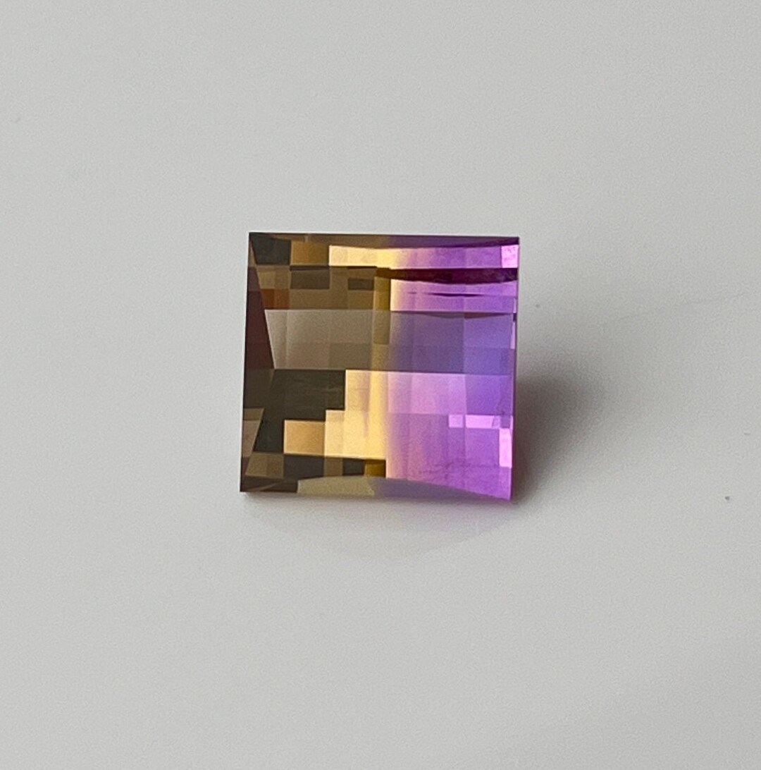 Square Bar Faceted Natural Ametrine, Genuine Gemstone Ametrine, for ...