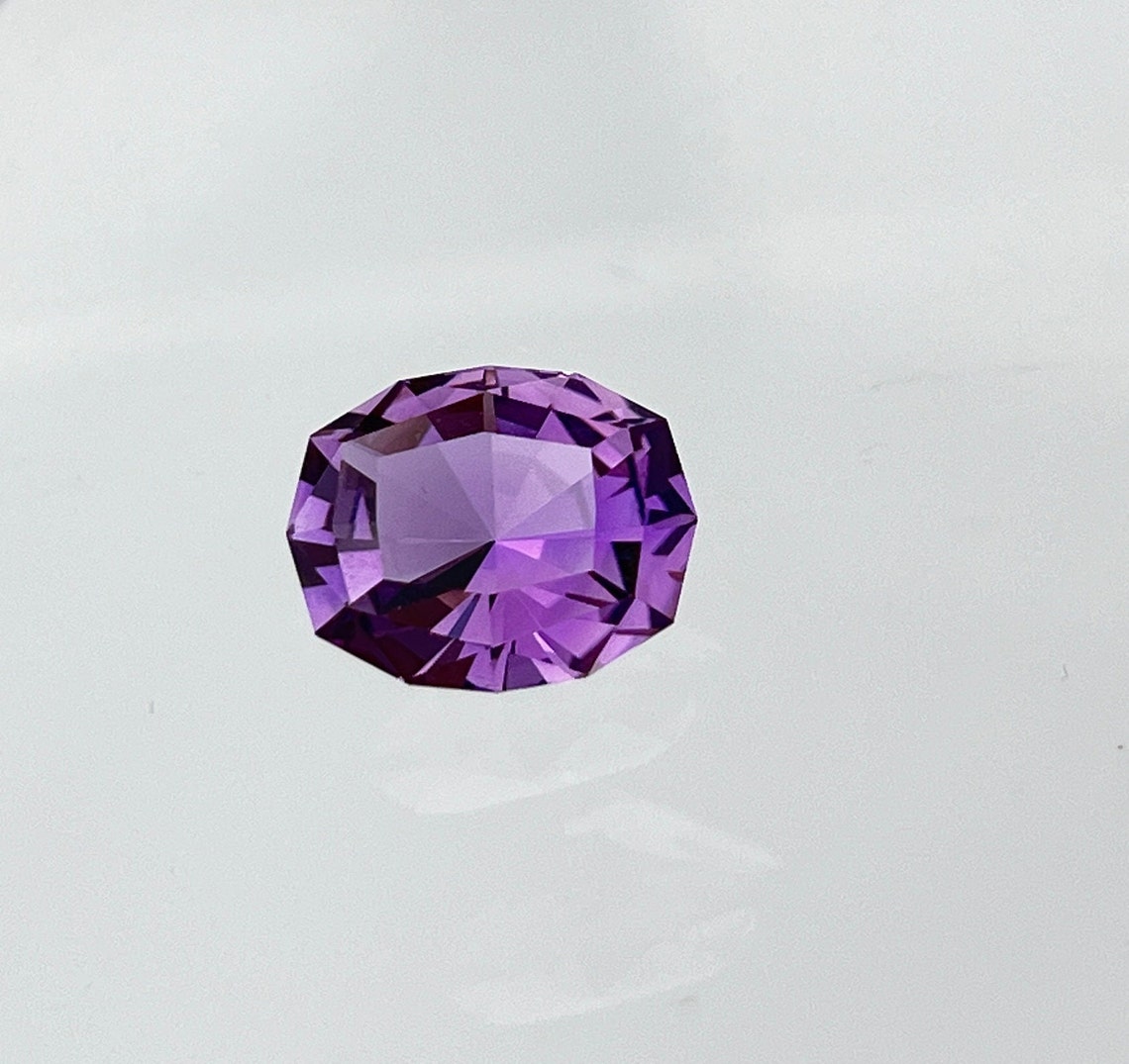 Faceted Amethyst Loose Gemstone - Etsy