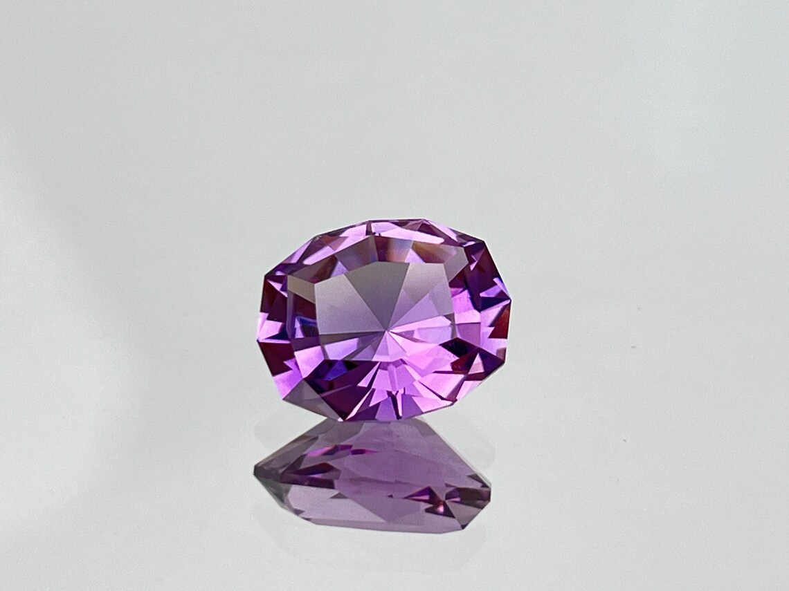 Faceted Amethyst Loose Gemstone - Etsy