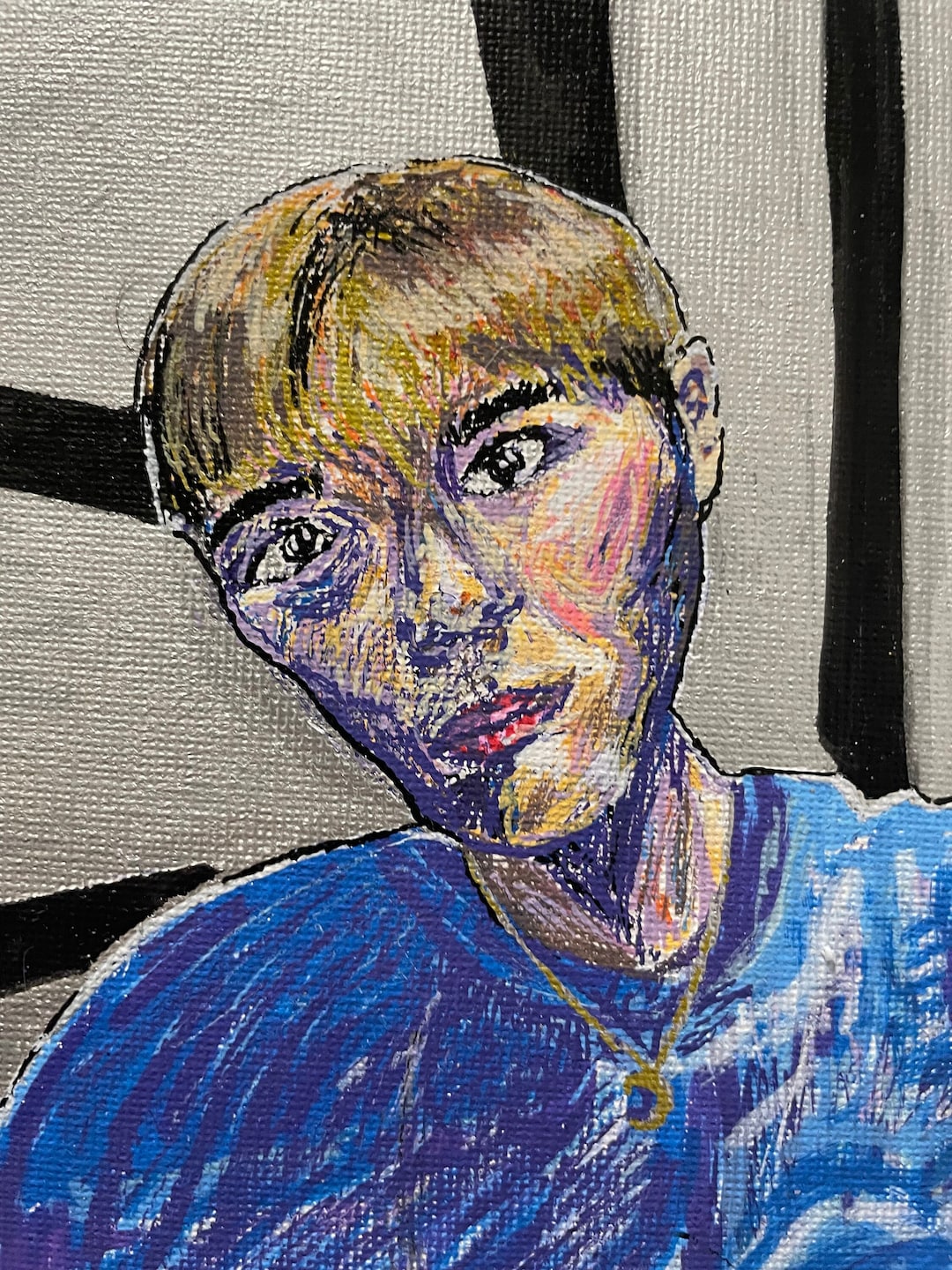 Made to Order Custom Portraits - Hand-drawn Using Paint Pens - Etsy