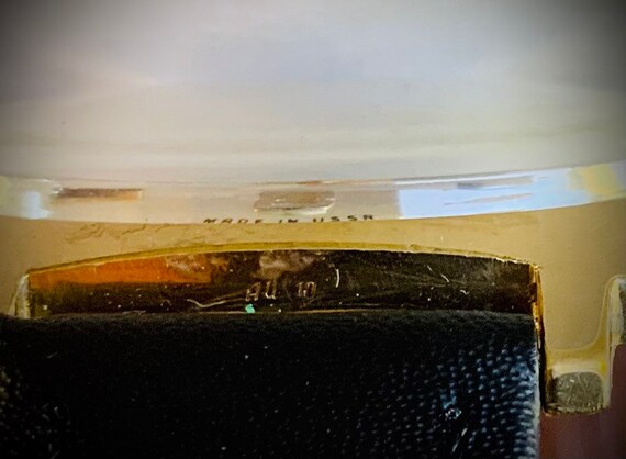 POLJOT 17 jewels dress wrist watch BIG gold plated - Gem