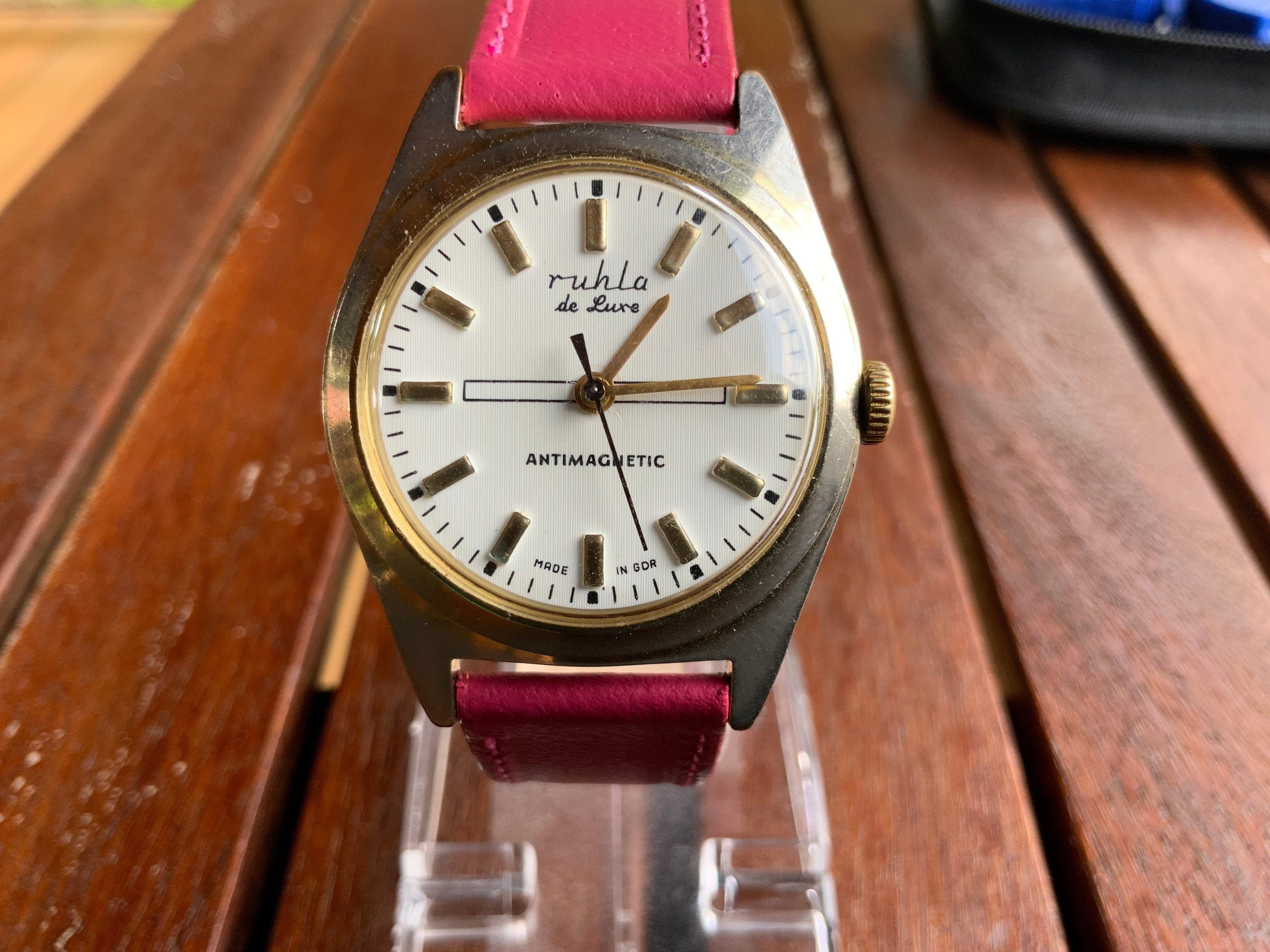 RUHLA De Luxe Mechanical Wrist Watch for Simson Fans - Etsy