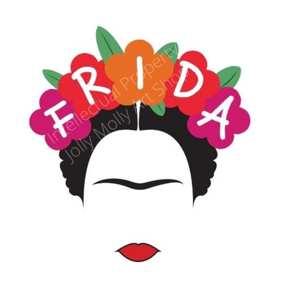 Frida Kahlo Png Frida Print Frida Kahlo Powerful Woman Viva - Etsy Finland