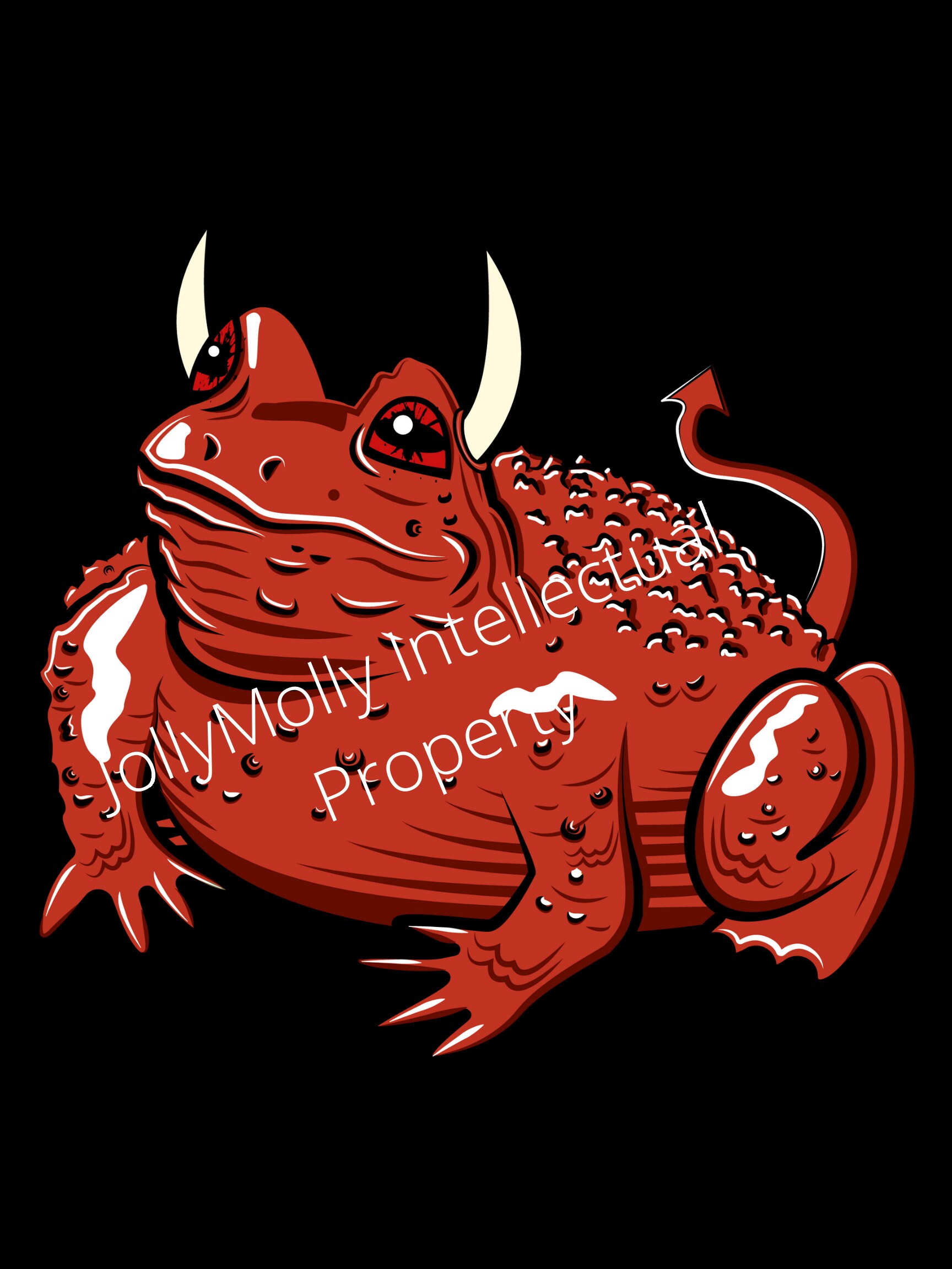 Toad Art. Sapo. Evil. Devil - Etsy