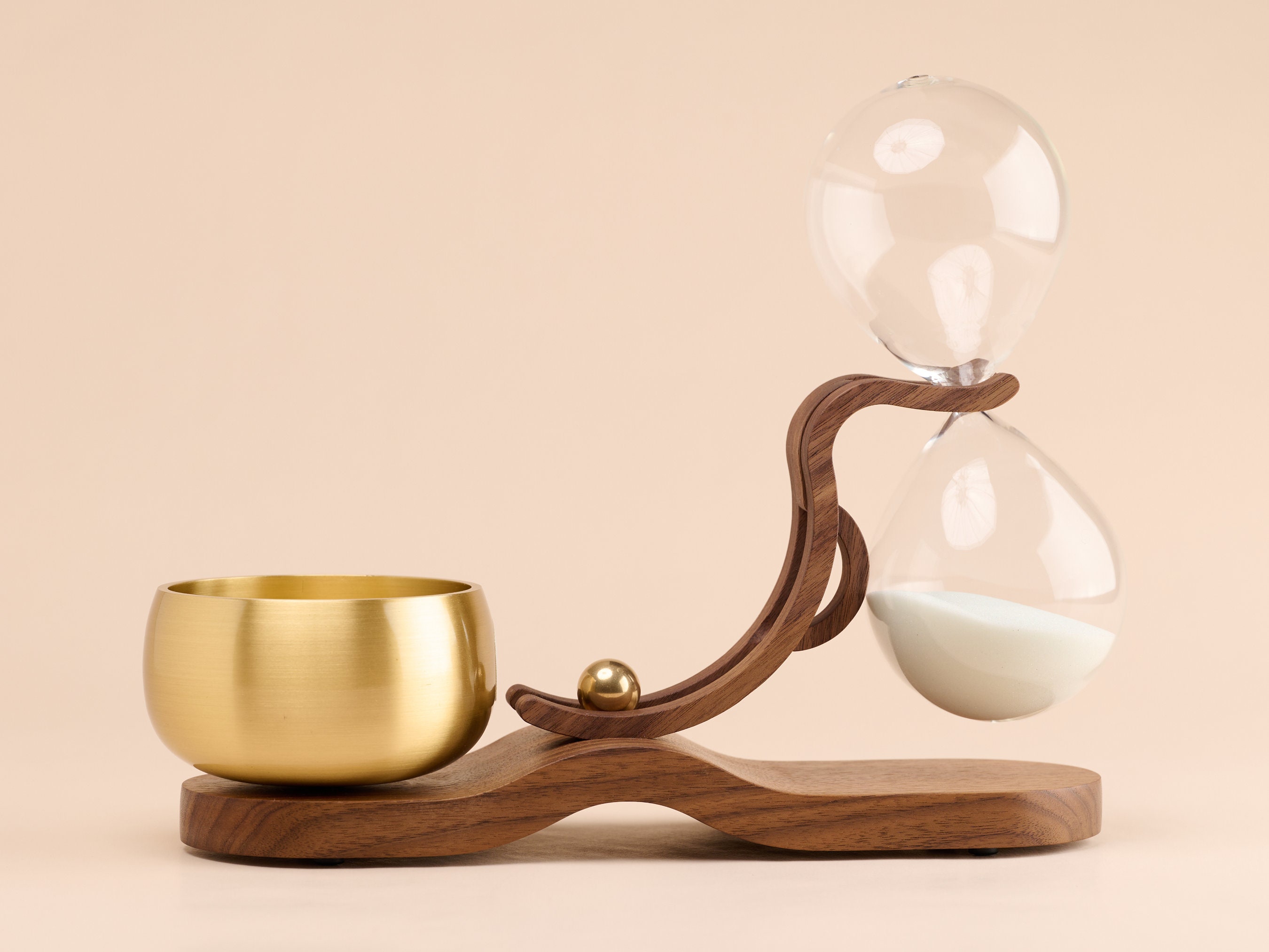 25-minute Sonic Meditation Timer in Walnut Wood, Featuring Handmade ...