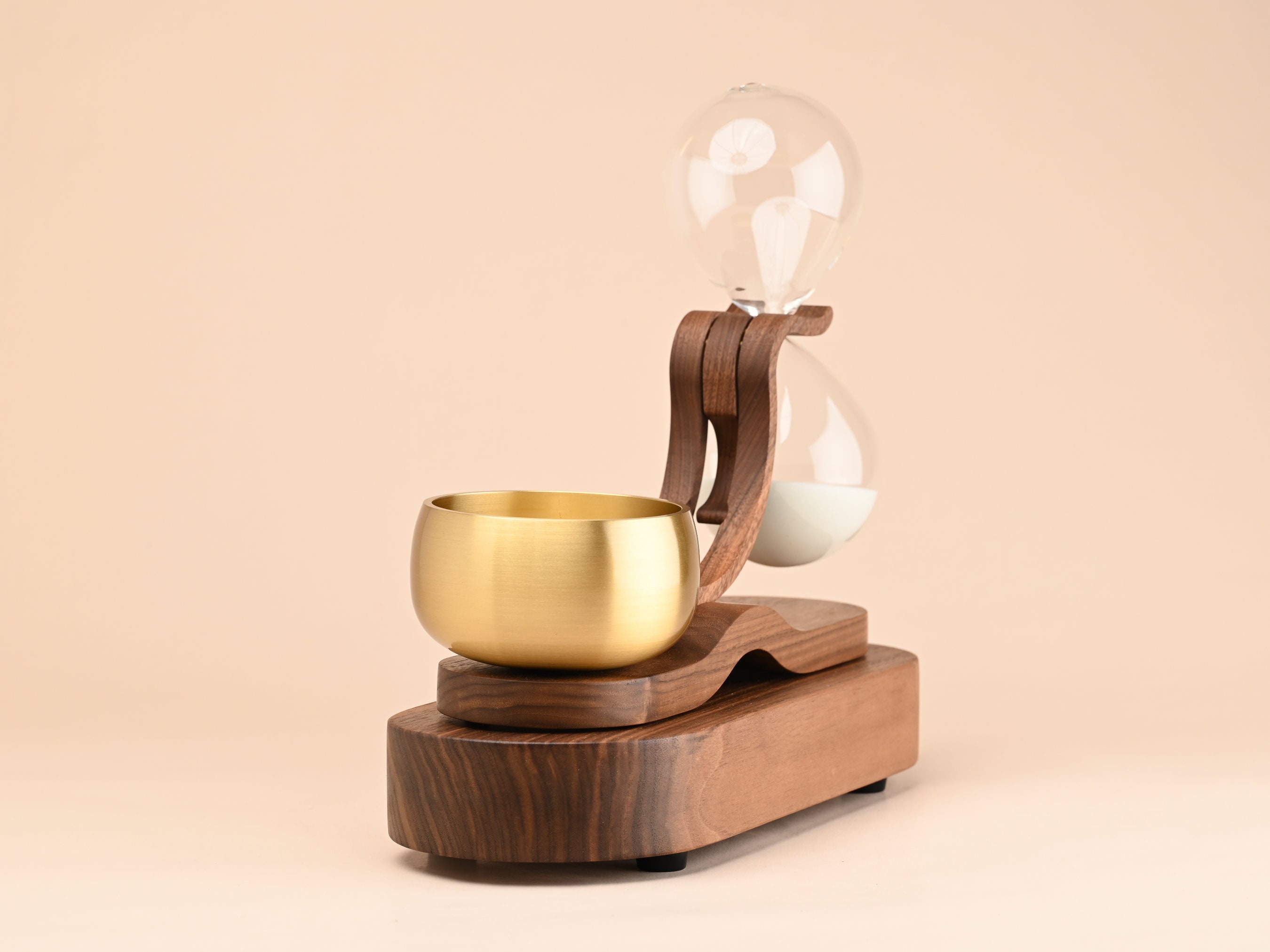 25-minute Sonic Meditation Timer in Walnut Wood, Featuring Handmade ...