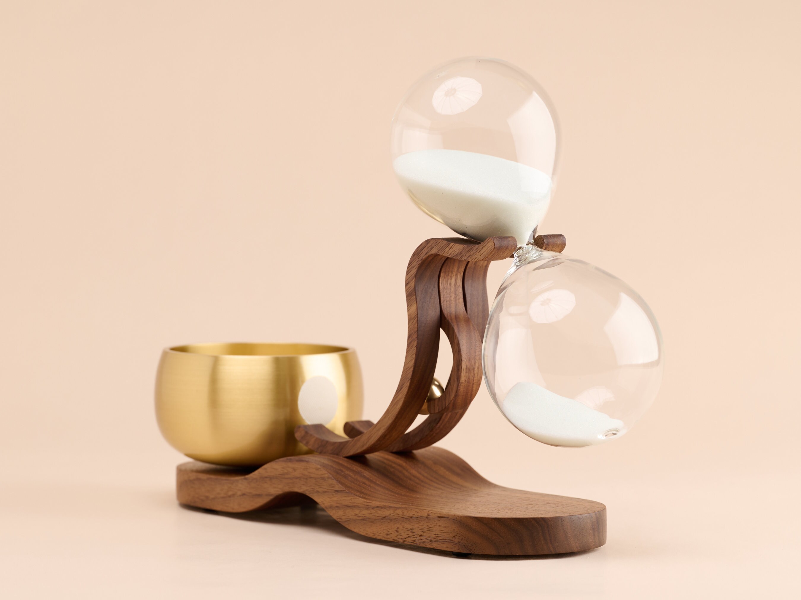 25-minute Sonic Meditation Timer in Walnut Wood, Featuring Handmade ...