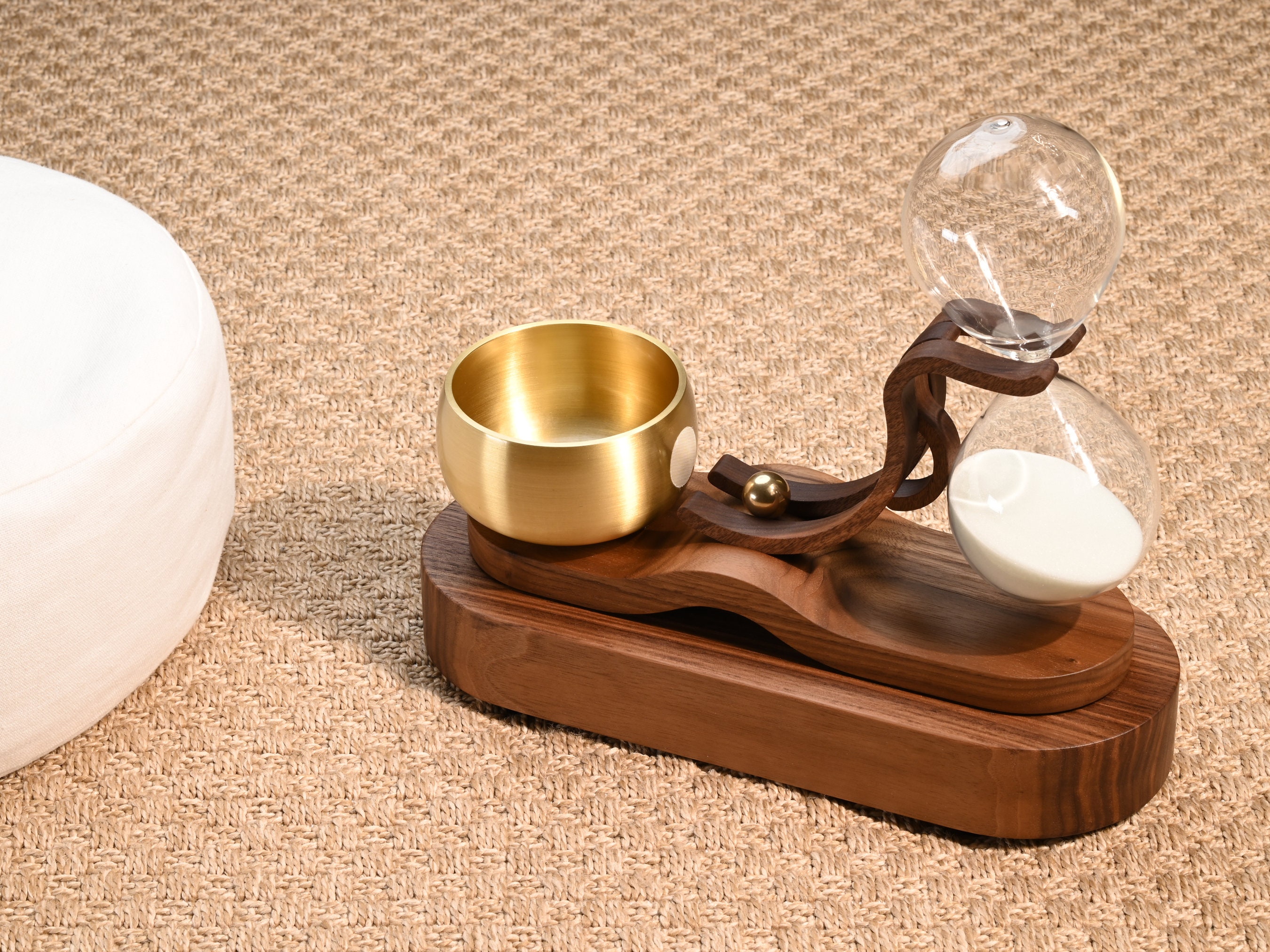 25-minute Sonic Meditation Timer in Walnut Wood, Featuring Handmade ...