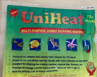 Heat Pack for Shipping Plants, Fish, Insects, Etc. 60 Hours - Etsy