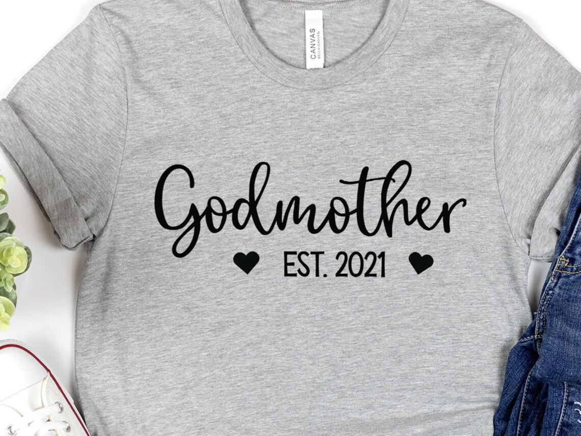Godmother Design SVG Cut File Godmother Established 2021 - Etsy UK