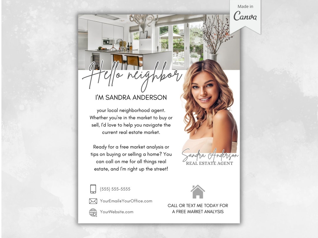 Real Estate Template for Realtors Lead Generating Flyer Template Real ...