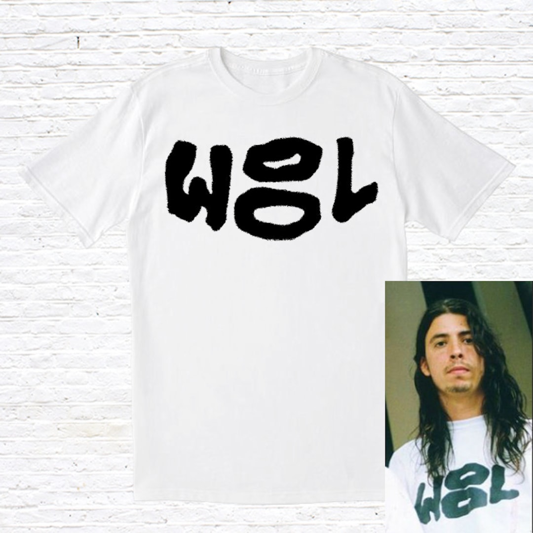 Wool T-shirt (worn by Dave Grohl) - Etsy