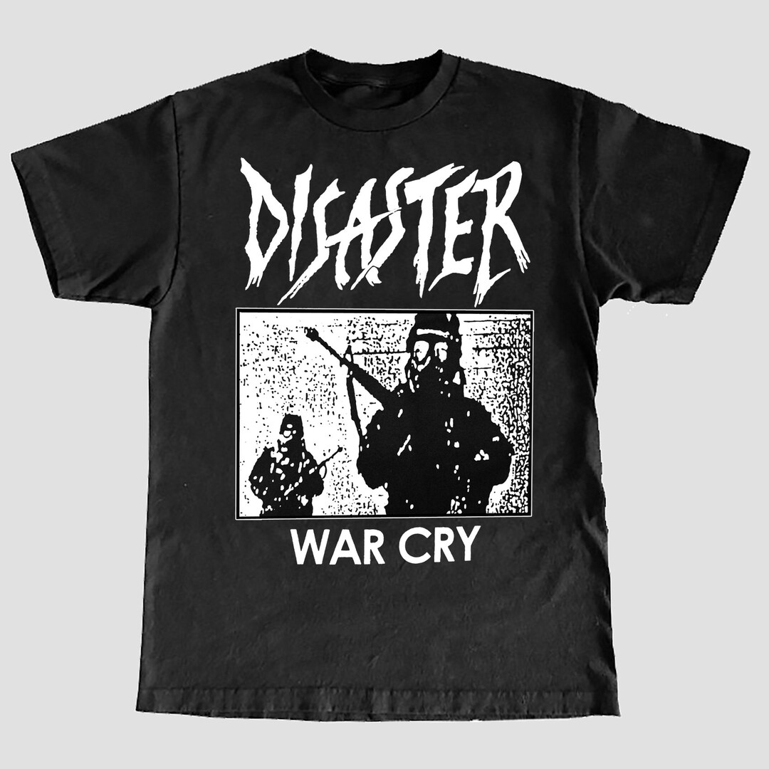 Disaster 'war Cry' T-shirt - Etsy