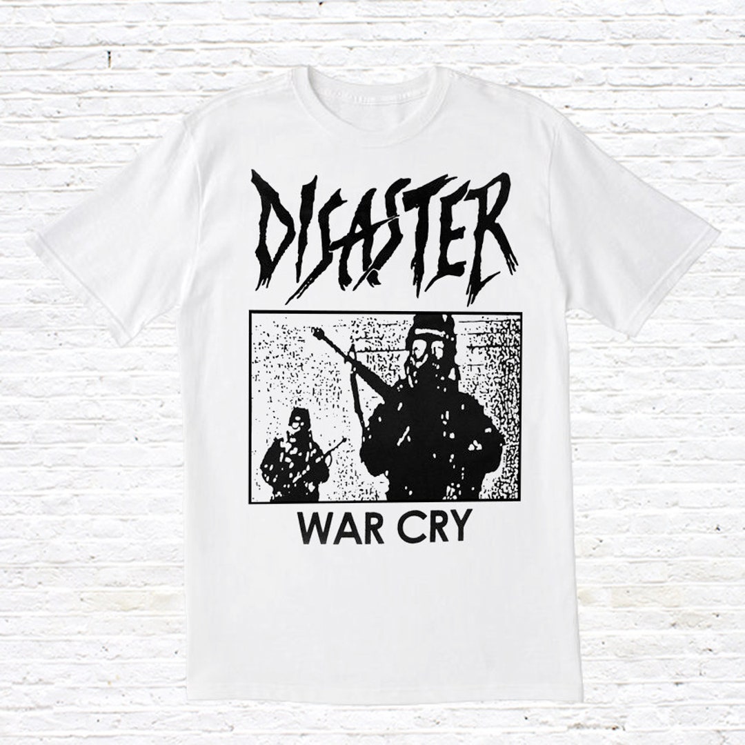 Disaster 'war Cry' T-shirt - Etsy