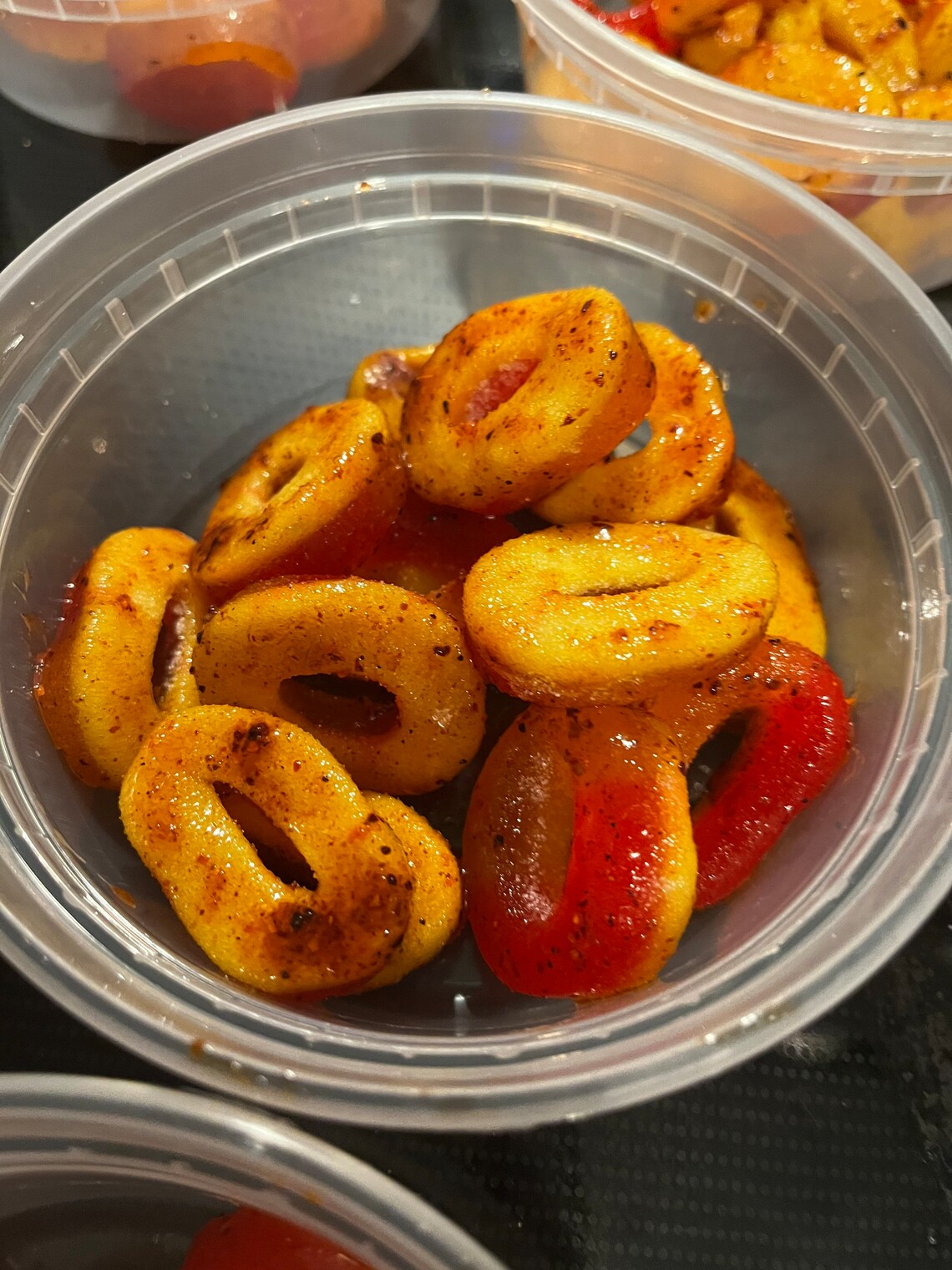 Tajin Peach Rings - Etsy Canada