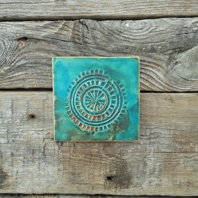 Wall Hanging Tile - Etsy