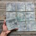 Wall Panel Art Set of 9 Tiles, Rustic Kitchen Wall Decor, Garden Wall ...