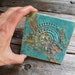 Handmade Ceramic Blue Kitchen Tile, Garden Wall Art Tile, Artisan Tile ...