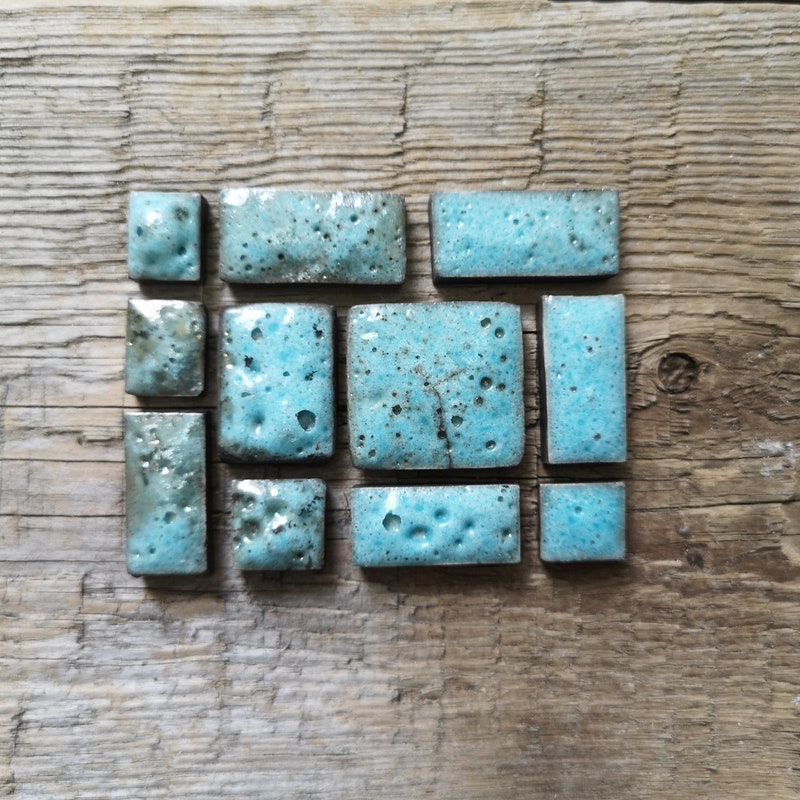 Raku Tiles - Etsy