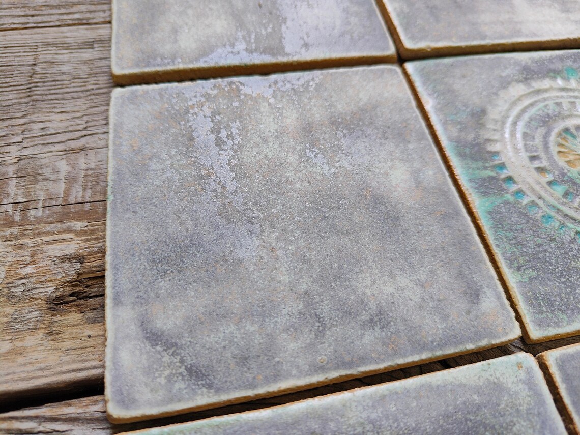 Wall Panel Art Set of 9 Tiles, Rustic Kitchen Wall Decor, Garden Wall ...