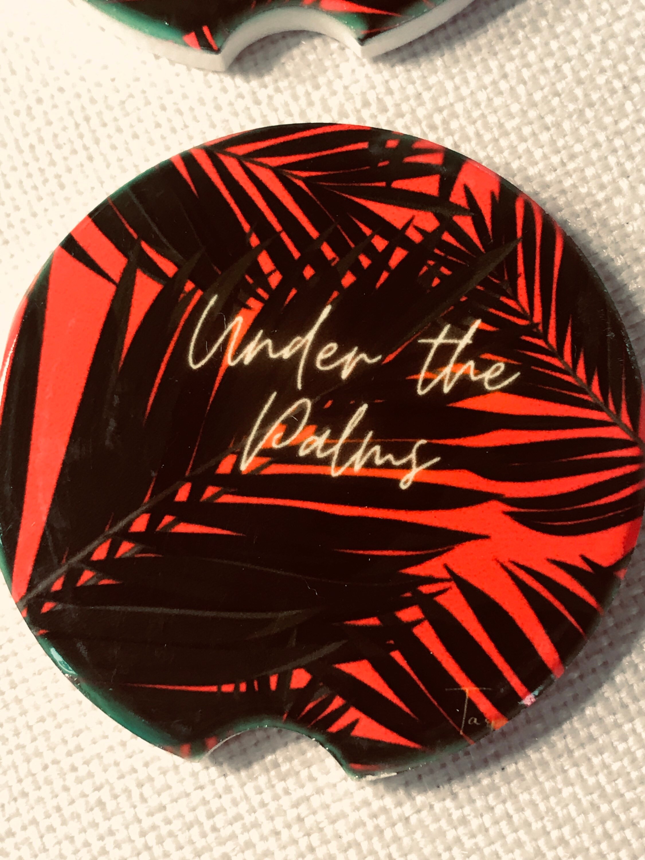 Ceramic Car Coasters Sublimated, Set of 2 Car Coasters - Etsy