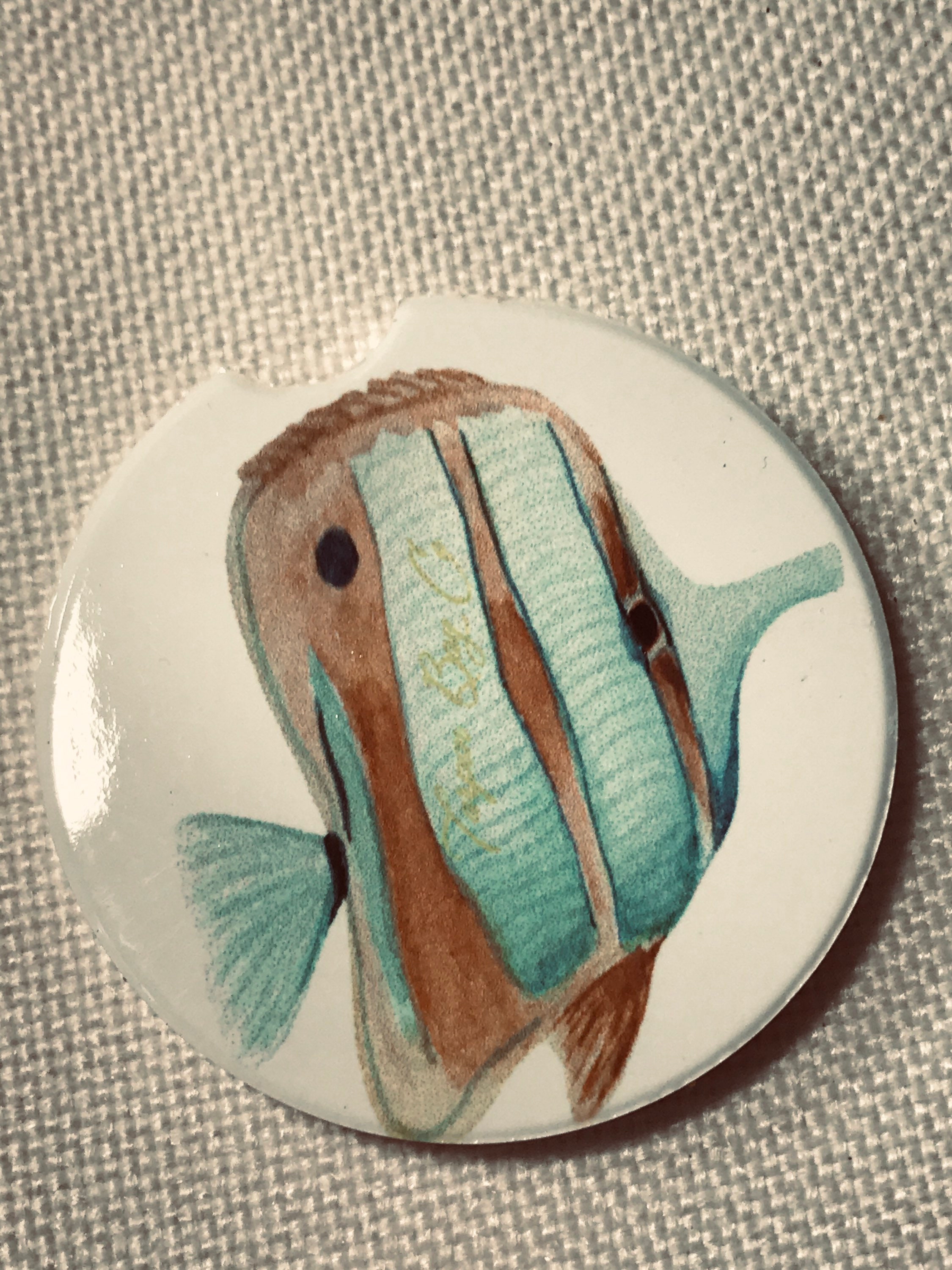 Ceramic Car Coasters Sublimated, Set of 2 Car Coasters - Etsy