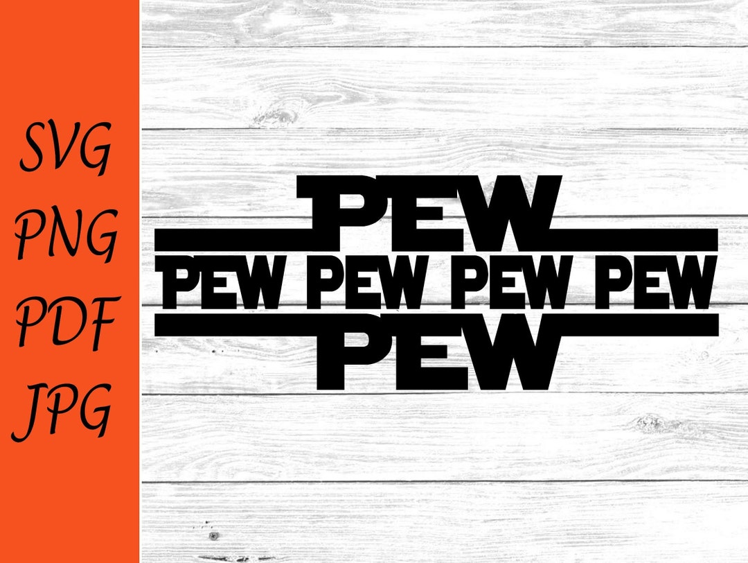 Pew pew pew svg pew png star wars svg instant télécharger - Etsy France