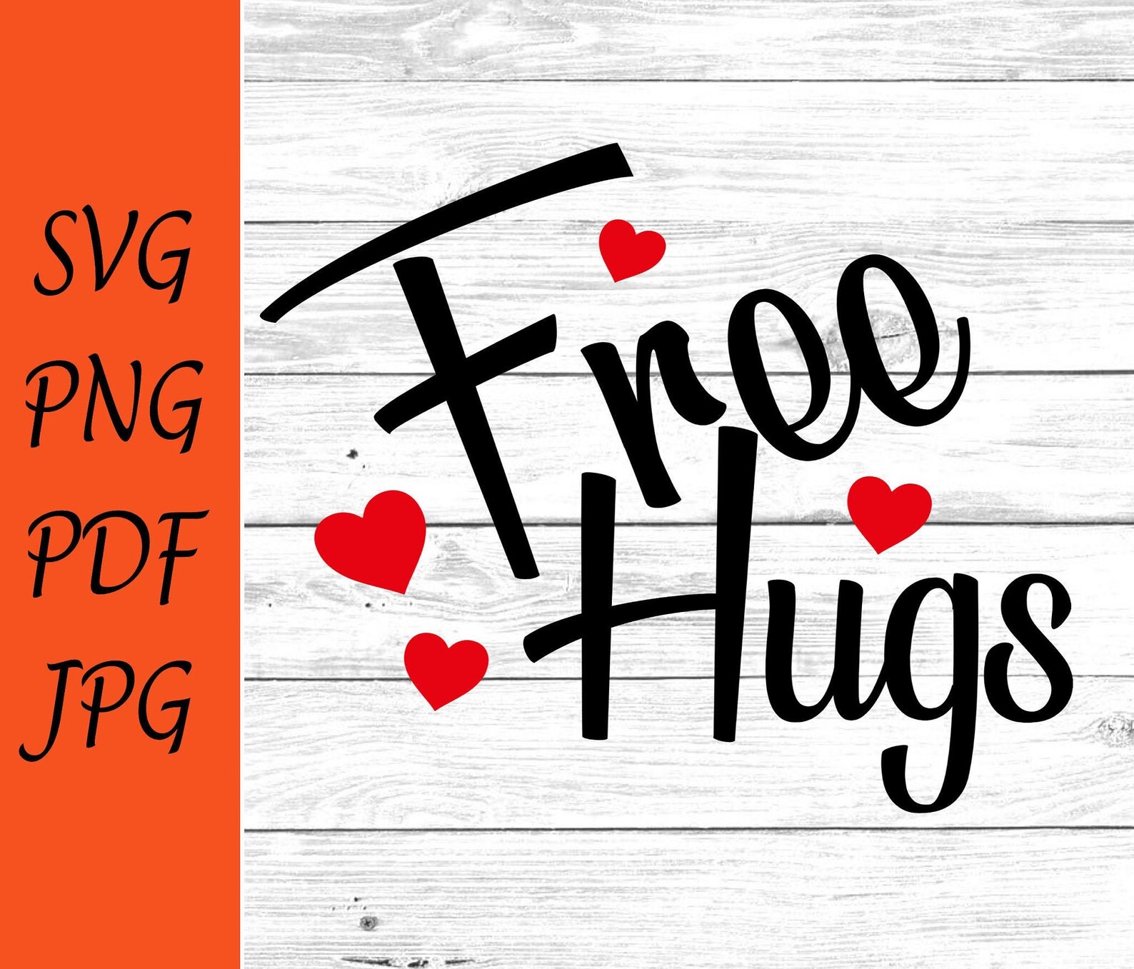 Free Hugs SVG Cuddle Cut File Png Pdf Jpg Digital Clipart Cricut Cut ...