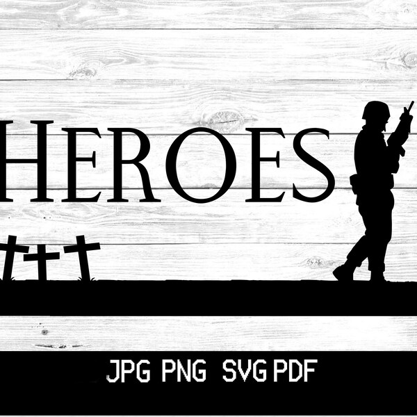 Remembrance Soldiers Svg - Etsy