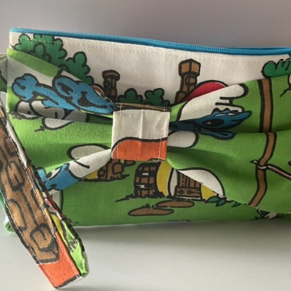 Smurfs Wallet Bag - Etsy