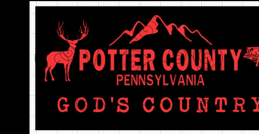 Potter County Pennsylvania Gods Country | Etsy