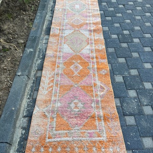 3x13 Runner, Long Runner, Handmade Long Runner, Vintage Long Runner ...