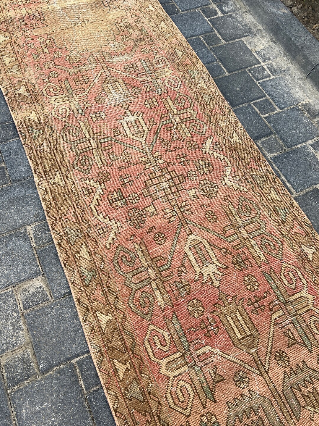 RARE Persian Rug Geometric Persian Runner Persian Runner - Etsy