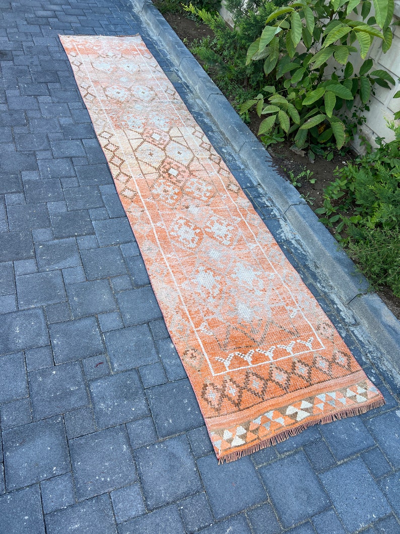 Faded Runner, Beige Runner, Wool Runner, Oriental Runner, Stair Rug ...