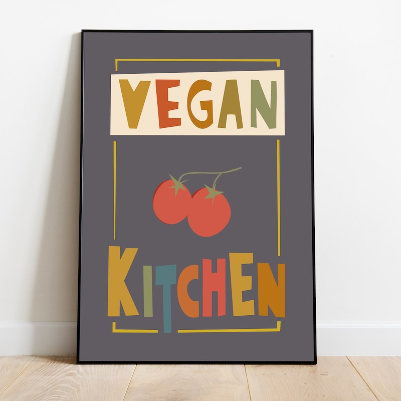 Vegan Poster - Etsy