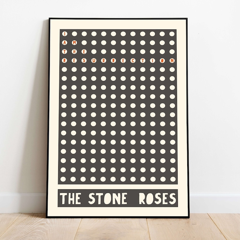 Stone Roses Poster - Etsy UK