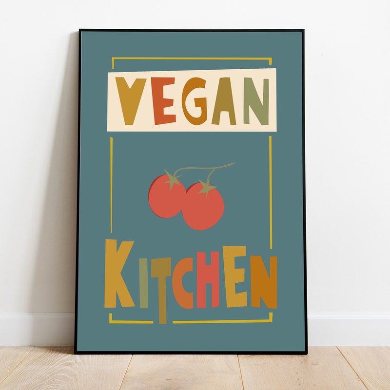 Vegan Poster - Etsy