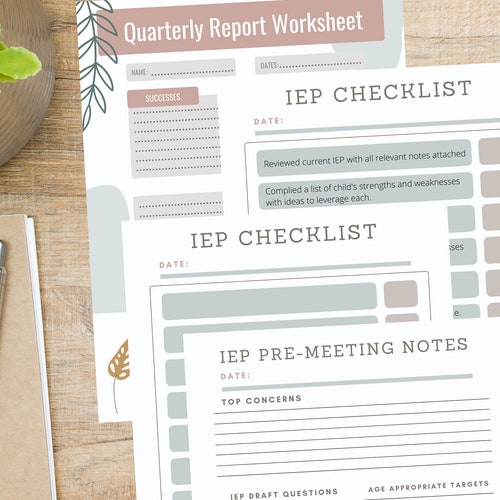 IEP Meeting Parent Bundle - Etsy