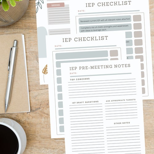 IEP Meeting Parent Bundle - Etsy
