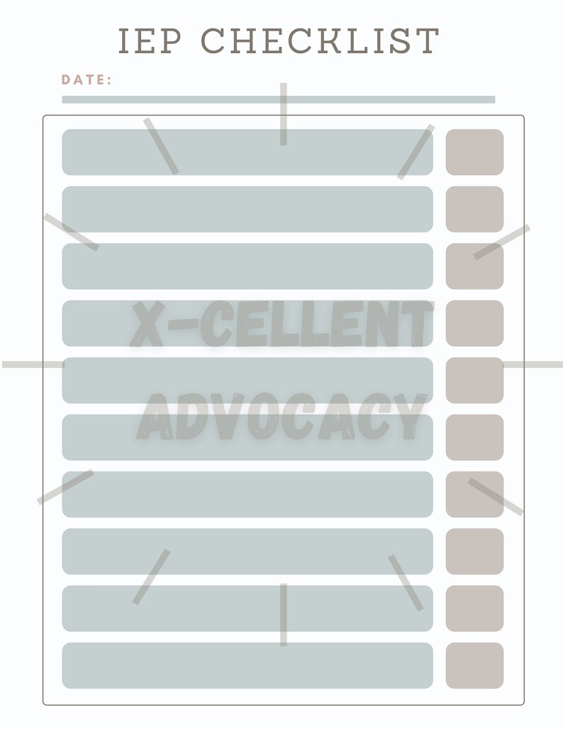 IEP Meeting Parent Bundle - Etsy