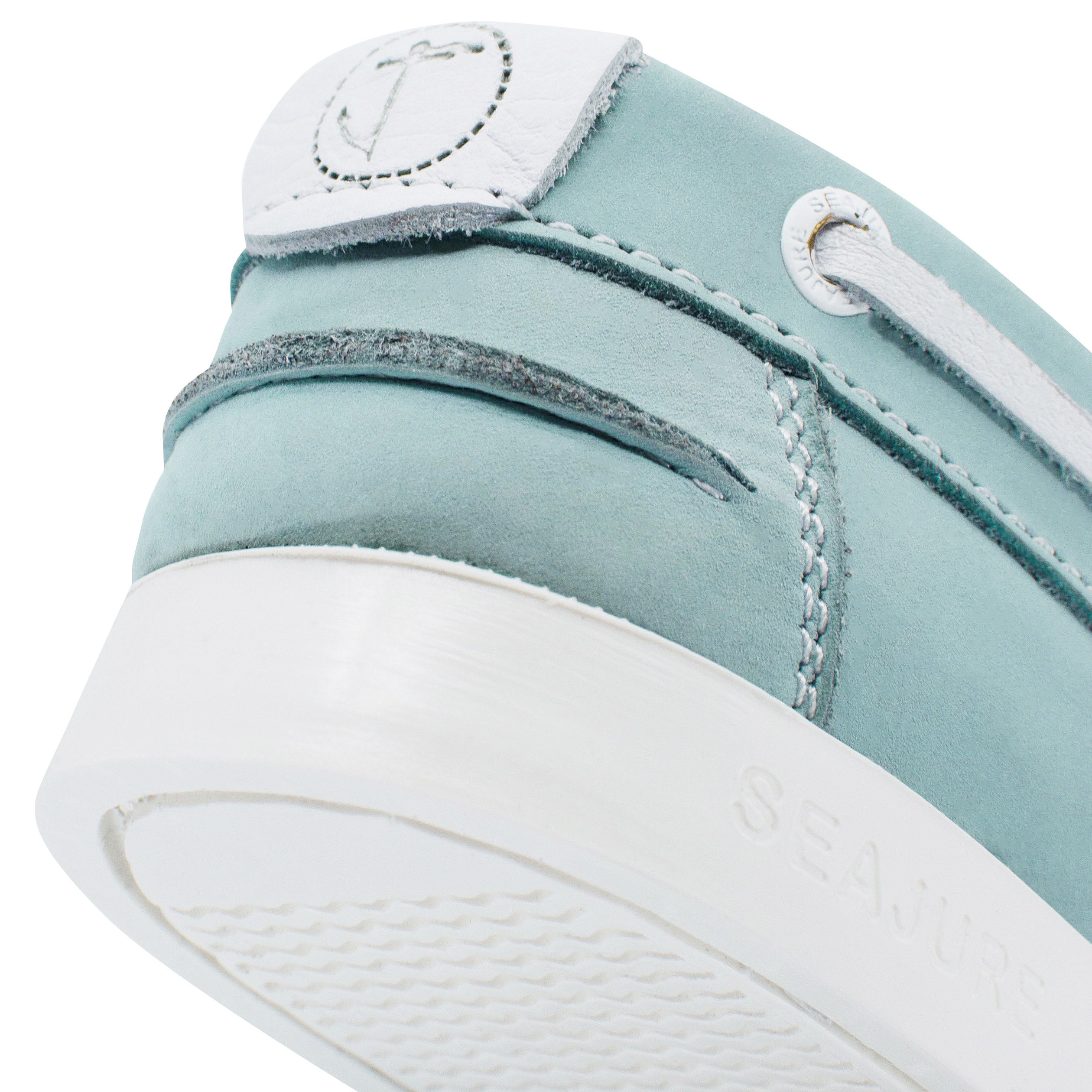 Women’s Boat Shoes Seajure Nacpan Light Blue Nubuck Leather - Etsy