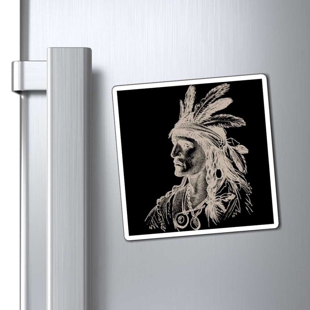 Native American Magnet Decal, Magnet Art, Magnet Décor, Magnet Tiles ...