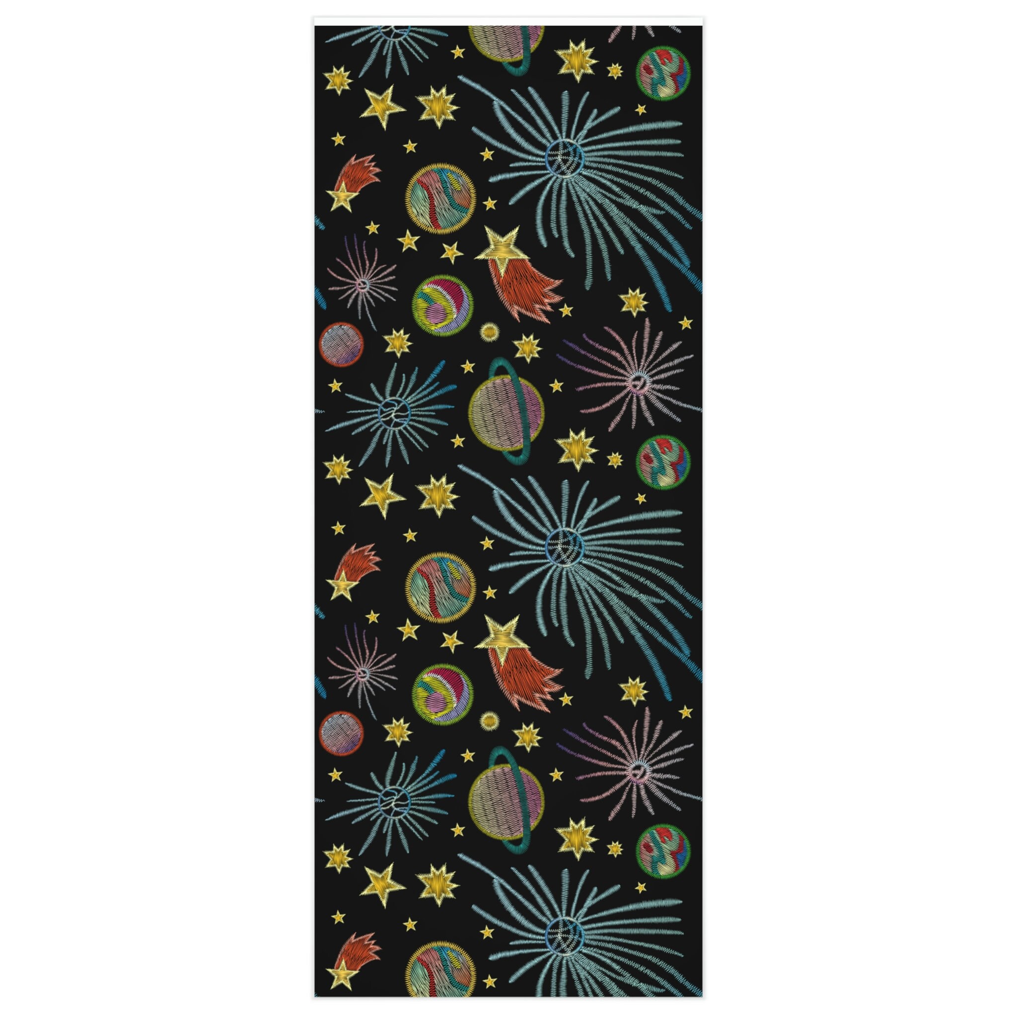 Celestial Gift Wrap, Zen Zodiac Design Wrapping Paper, Sun Sign Paper ...