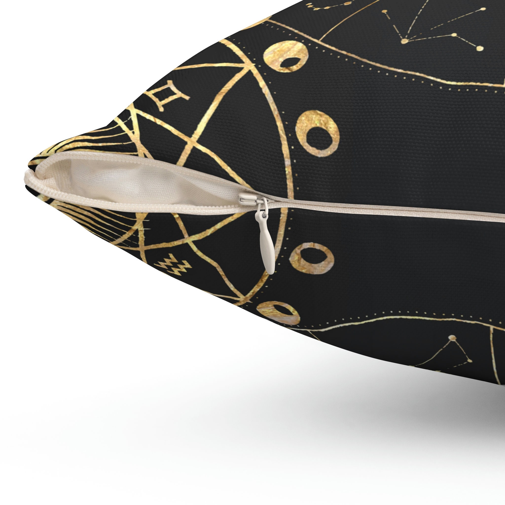 Zodiac Pillow, Celestial Moon Phases, Zodiac Gift, Astrology Themed ...