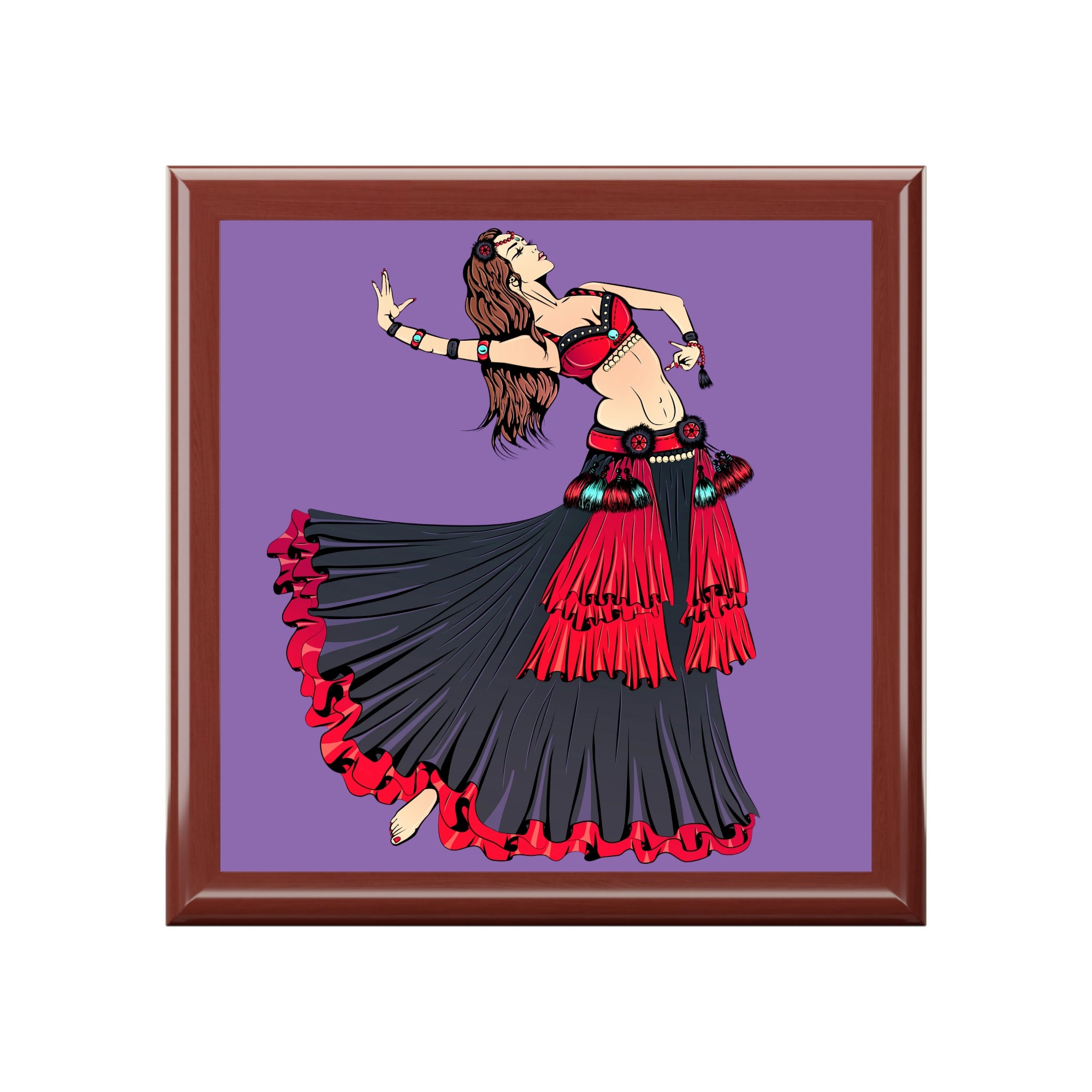 Dancer Jewelry Box, Dance Art, Dancer Keep Sake Box, Gift for Dancer - Etsy